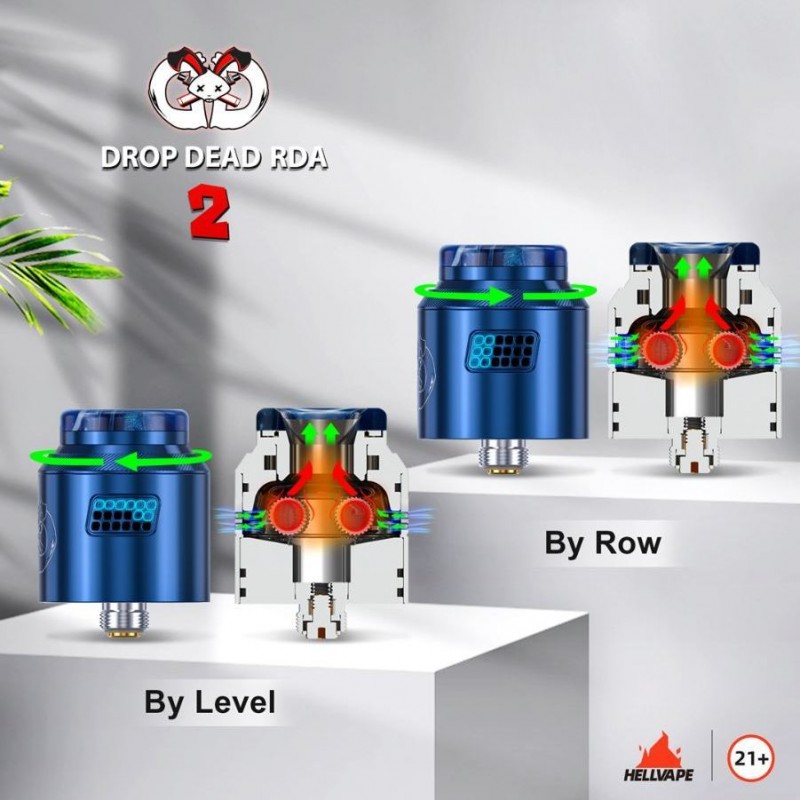 HellVape Drop Dead 2 RDA, rebuildable, diy, squonk